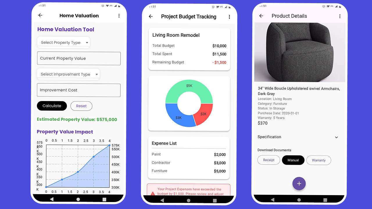 Construction App | Flutter Home Construction App UI Kit | House Design App | Flutter Template by ...